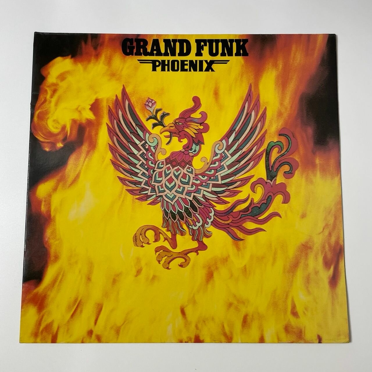 Винтажная виниловая пластинка LP Grand Funk Phoenix (Германия 1980)