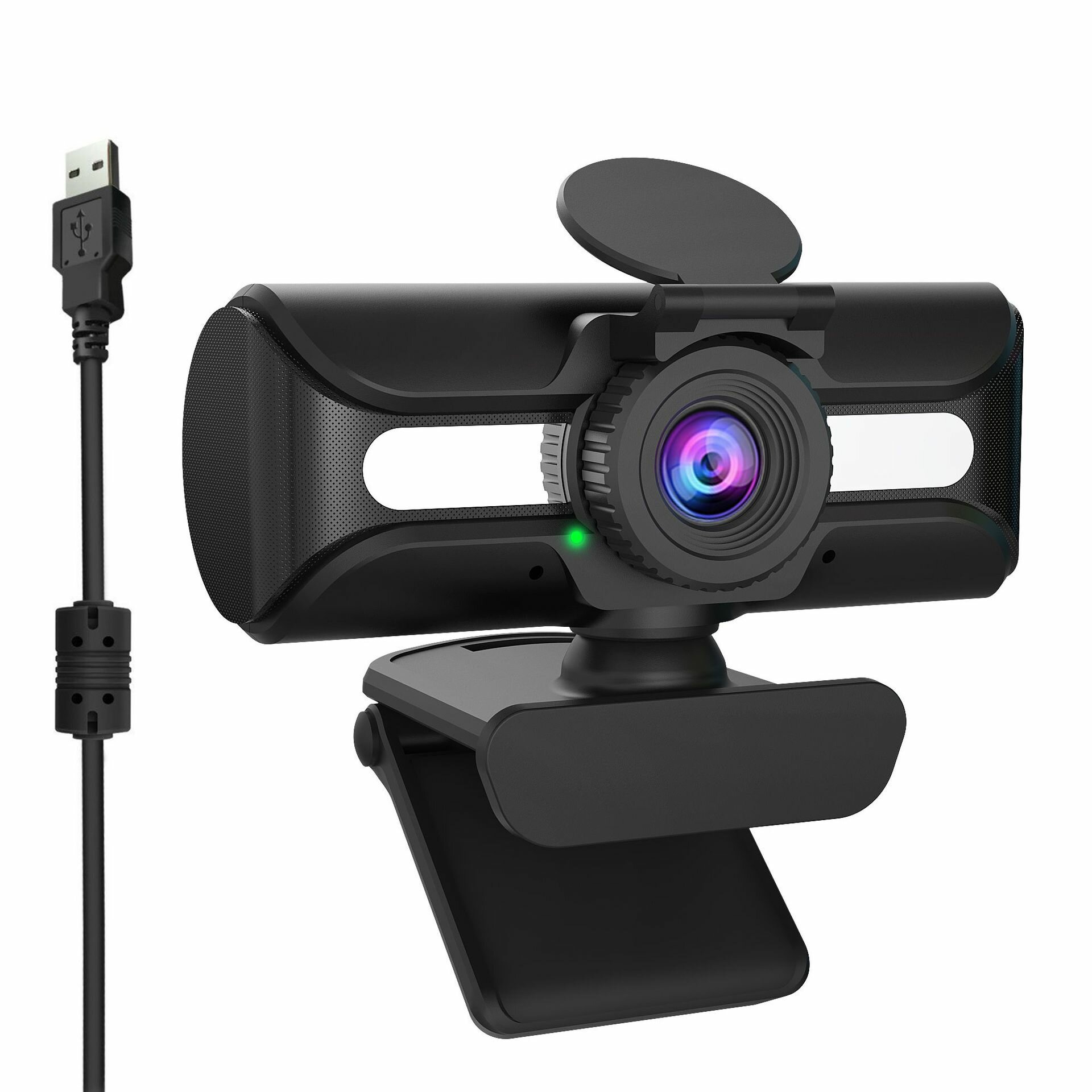 Высококачественная 1080p USB-вебкамера для ПК и видеоконференций, поддержка 4K, модель K10, готовая к использованию без