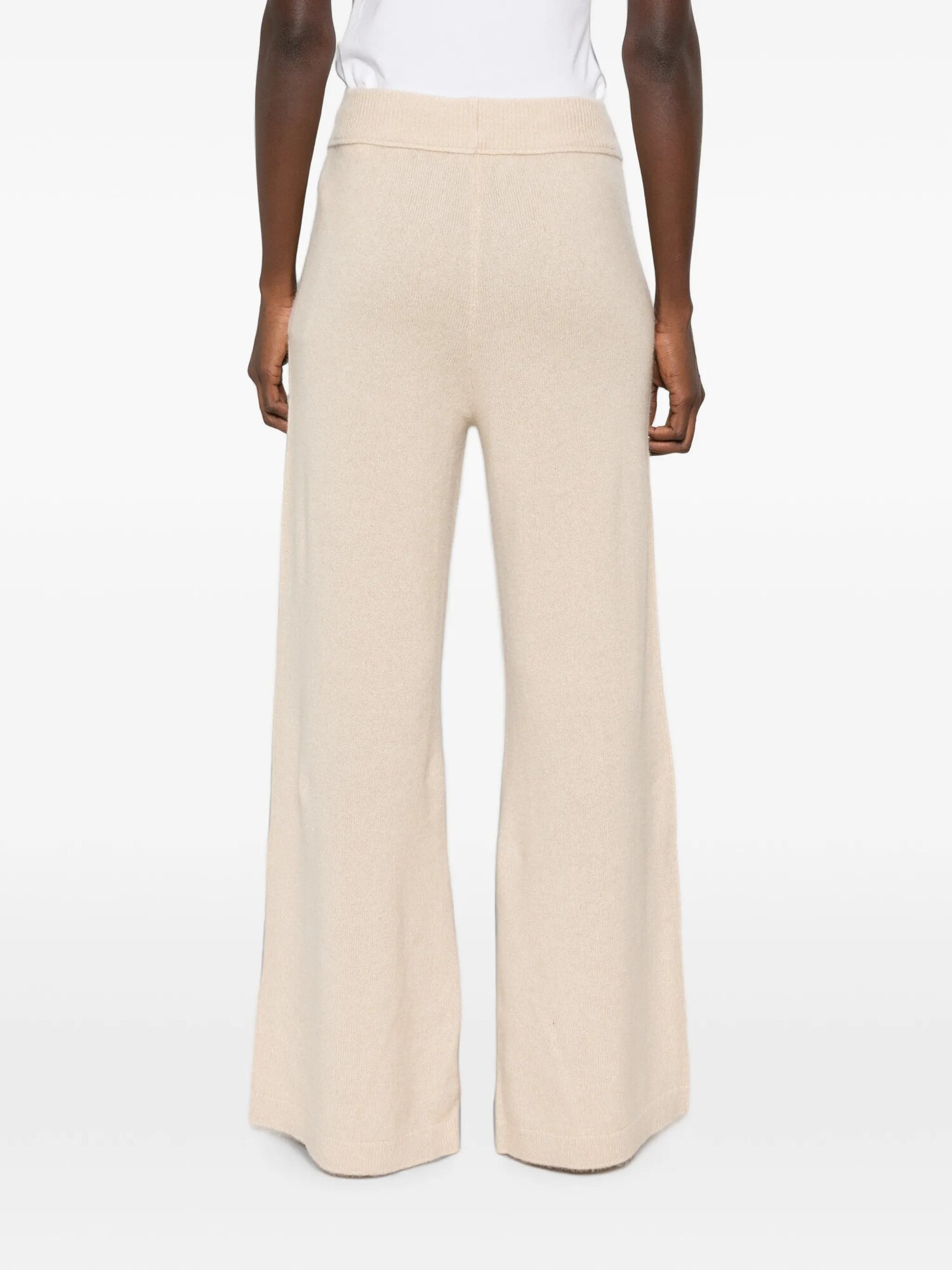 Брюки 7 For All Mankind Drawstring-waist wide-leg trousers, размер 8 — фото 1