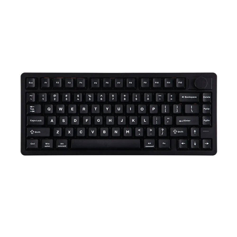 EPOMAKER Игровая клавиатура беспроводная EPOMAKER HE75 V2 US Version-Black, (Creamy Jade Magnetic Switch), Английская раскладка, черный