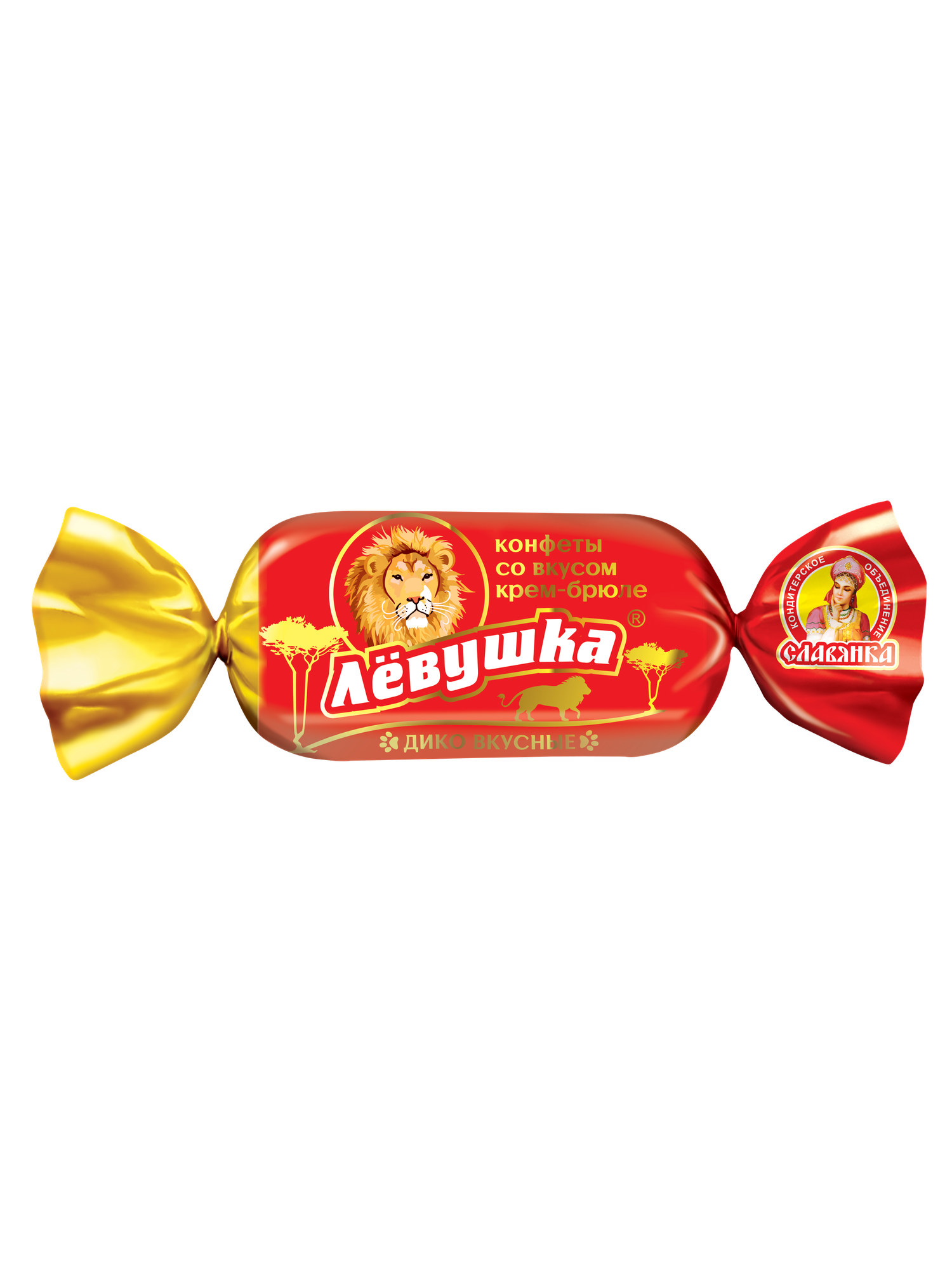 Конфеты Лёвушка, со вкусом крем-брюле, в тёмном шоколаде, 1 кг