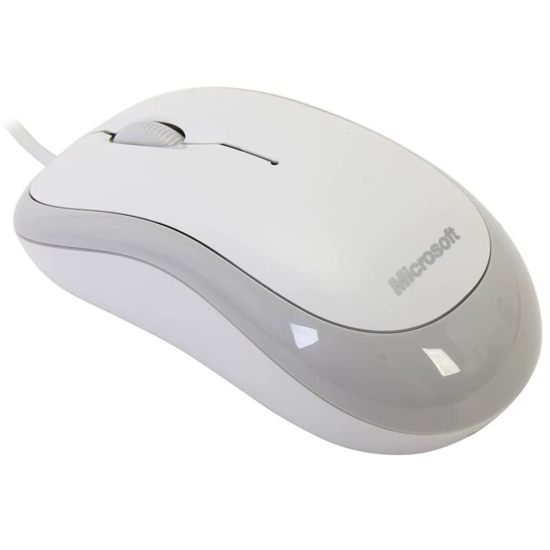Мышь Microsoft Basic OPTIBAL, чёрная, с интерфейсом USB
