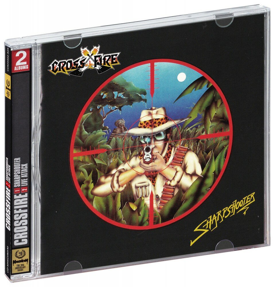 Crossfire. Sharpshooter / Live Attack (CD) (СД диск, CD Box + картон) — фото 1