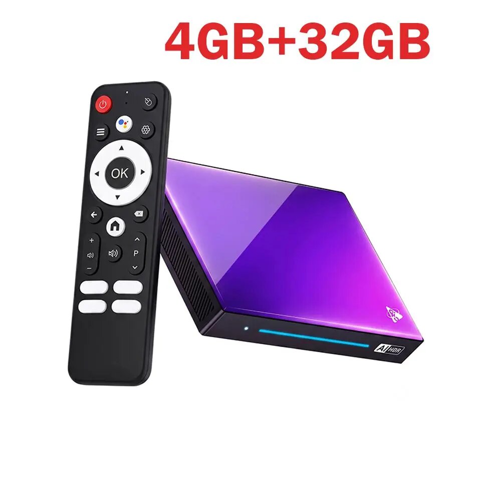 Android TV Box H96 MAX M9 4G 32G, EU Plug
