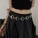 Цепочка на джинсы  для женщин, золотой