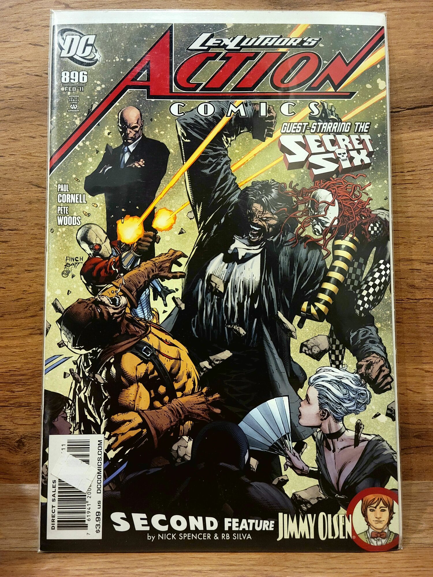 Action Comics #896. Оригинальный Американский Комикс.