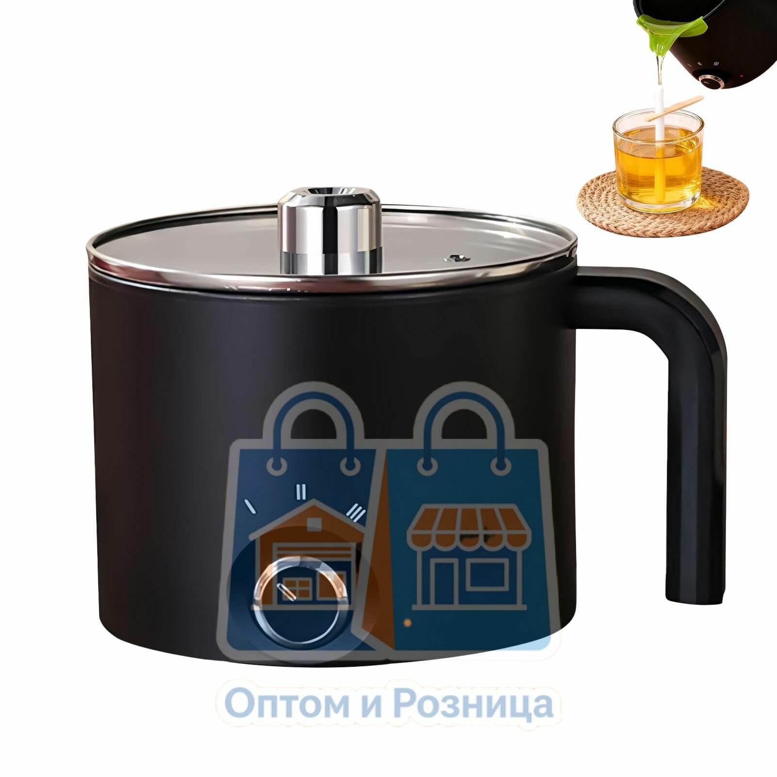 Термостойкий котёл для плавления воска и мыла, антипригарный, ручная работа, свечей DIY ремесел для свечеварения мыловарения рукоделия