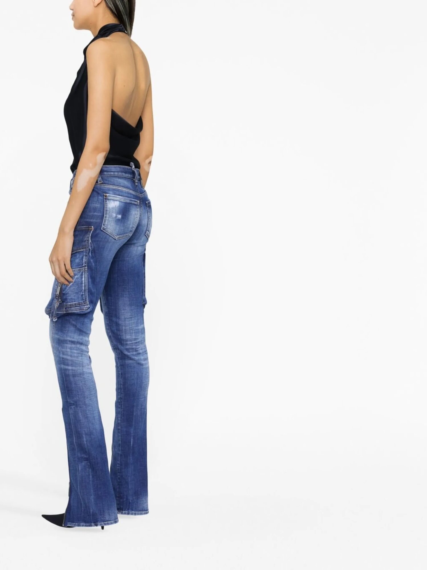Джинсы карго DSQUARED2 Cargo flared jeans, размер 40 — фото 1