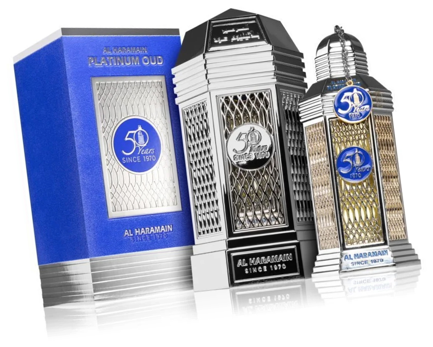 Al Haramain 50 Years Platinum Oud парфюм унисекс 100 мл / Аль Харамейн Платинум Уд