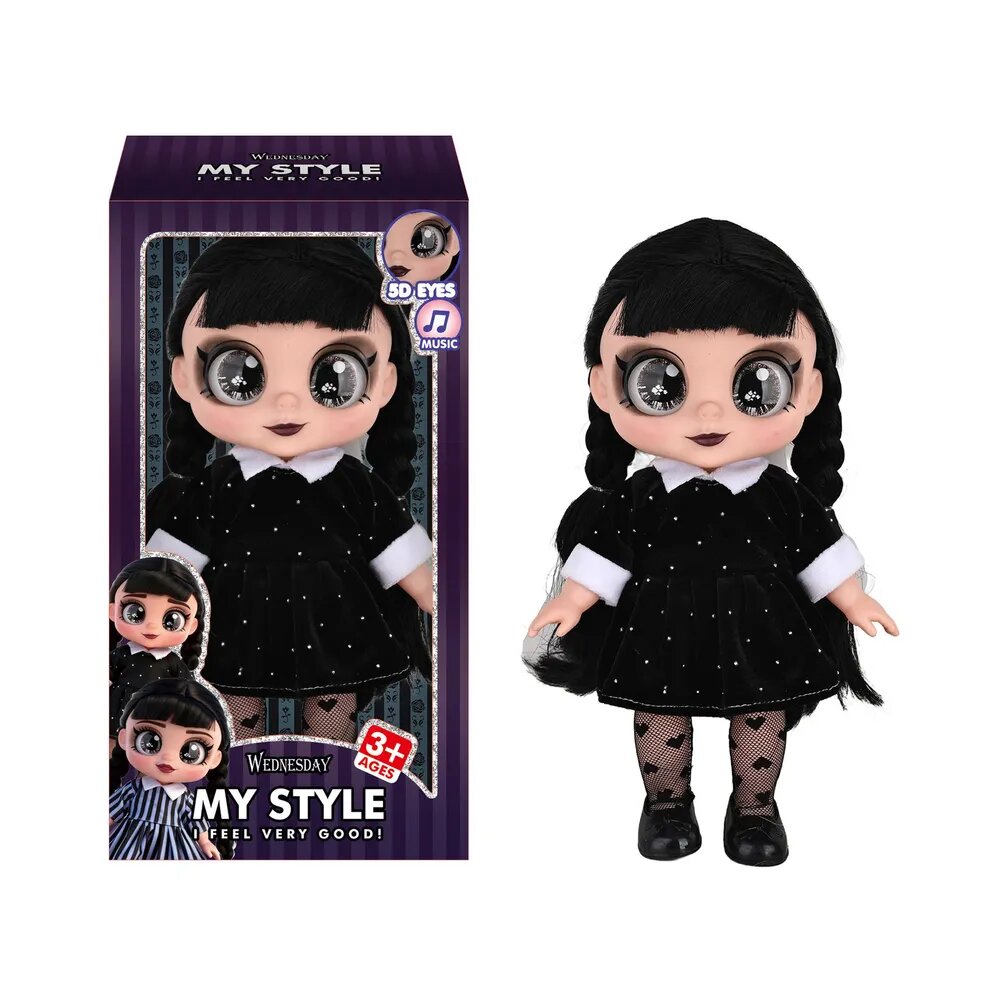 Wednesday Addams Doll Школа монстров Коллекционная кукла