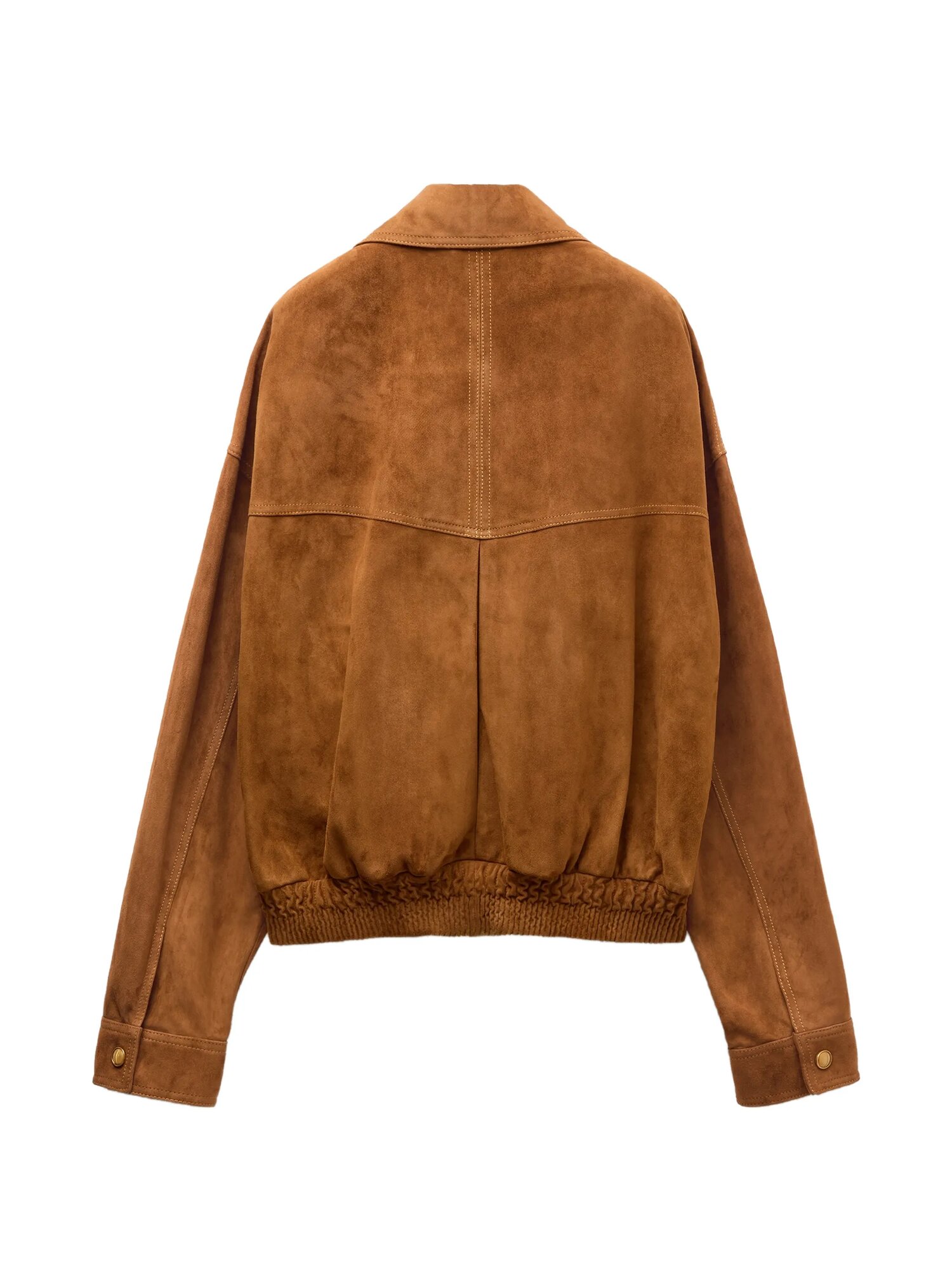 Куртка Versace Suede blouson, размер 56, коричневый — фото 1