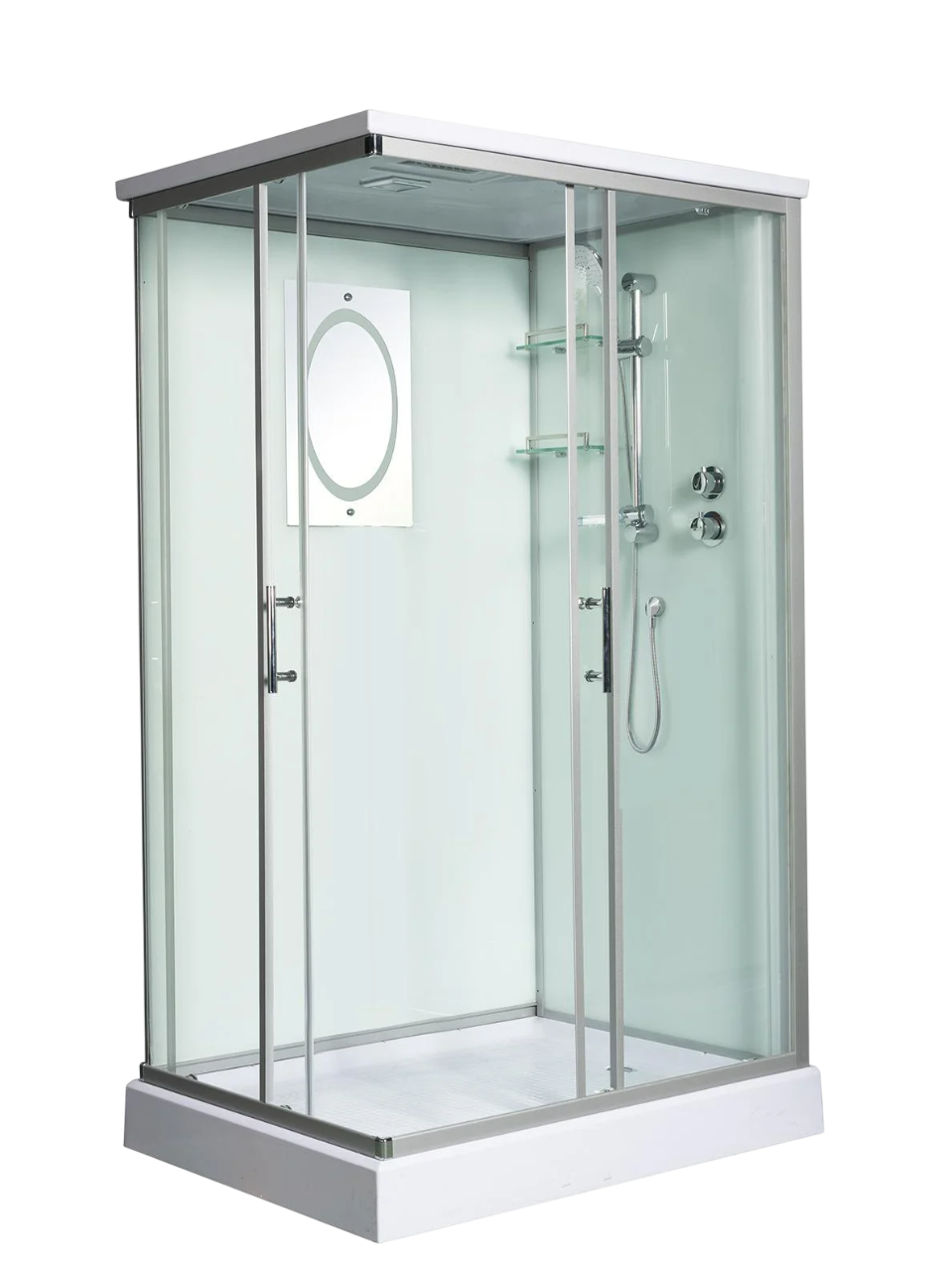 Душевая кабина WeltWasser WW500 LAINE XL 1204, с крышей, размер: 90*120*227, средний поддон