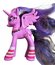 Фигурка My Little Pony розовая с крыльями и рогом, ABS пластик