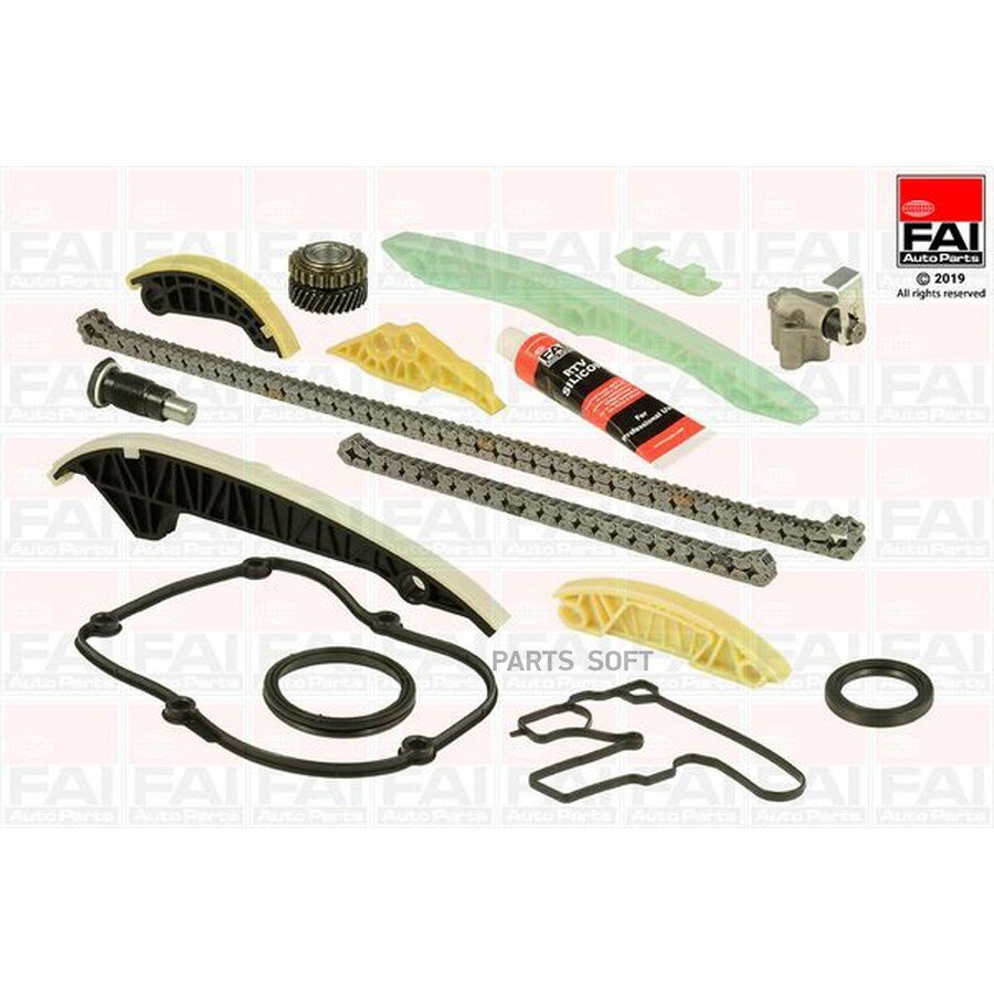 Комплект цепи привода распредвала от официального дистрибьютора, FAI-AUTOPARTS, артикул TCK248