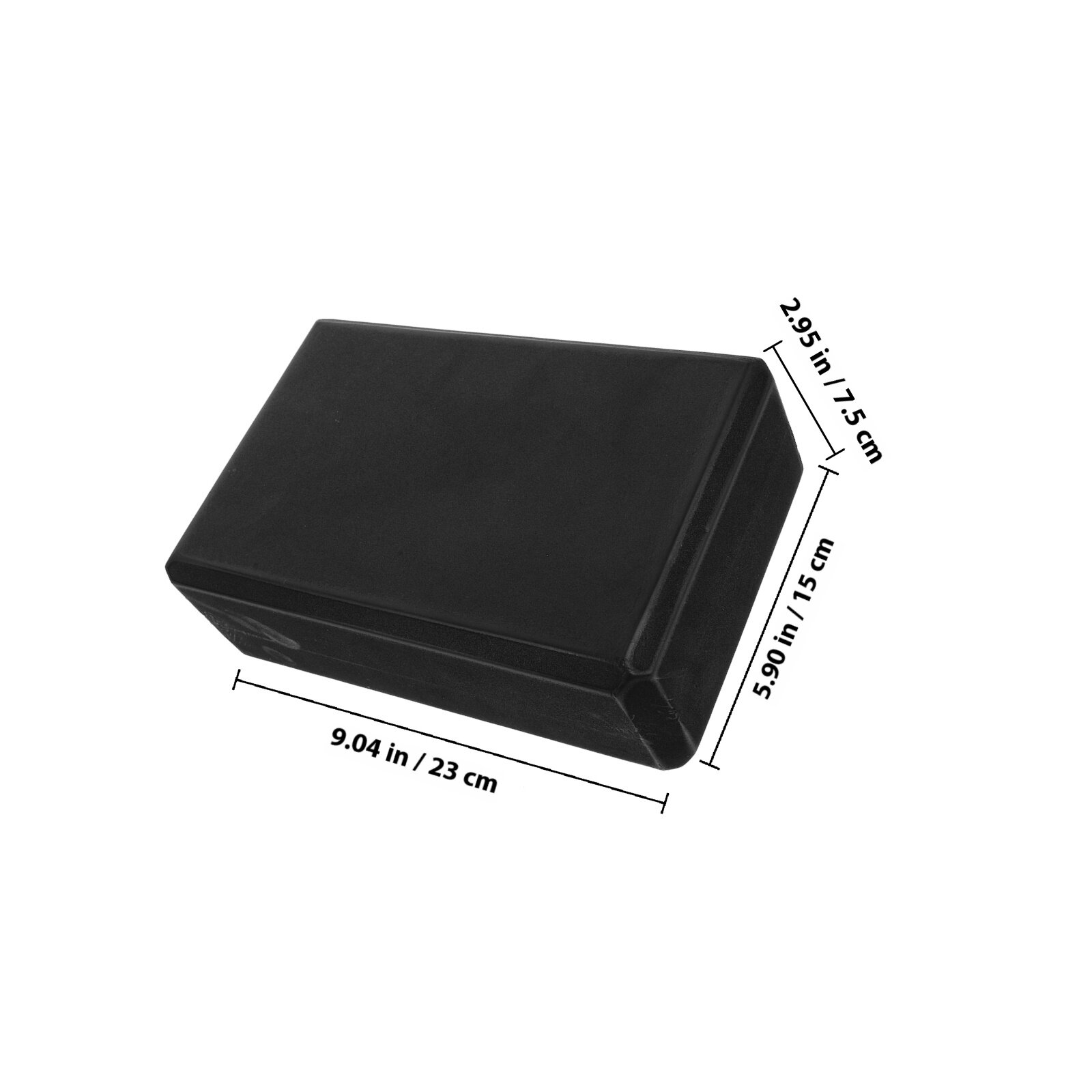 Набор Из 2 Блоков Для Йоги Цвет Фиолетовый Размер 23.00X15.00X7.50Cm