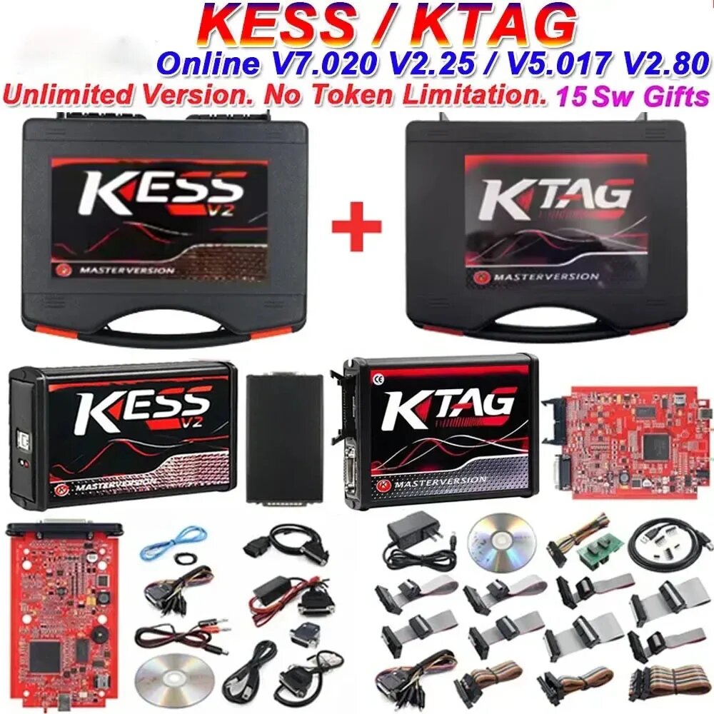 KESS V2 Master Version EU Online OBD2 — фото 1