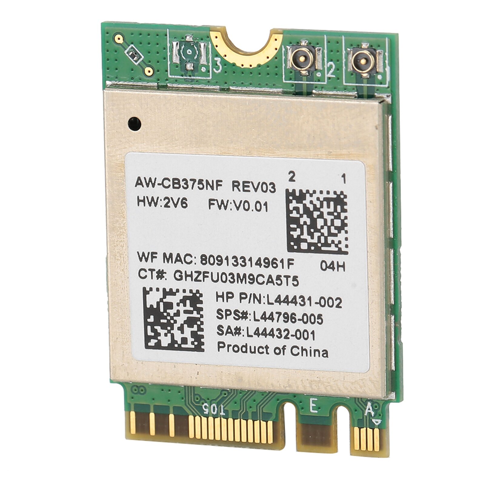 Сетевая карта Wireless WLAN Универсальная для Bluetooth Компьютерные аксессуары M.2 NGFF RTL8822CE