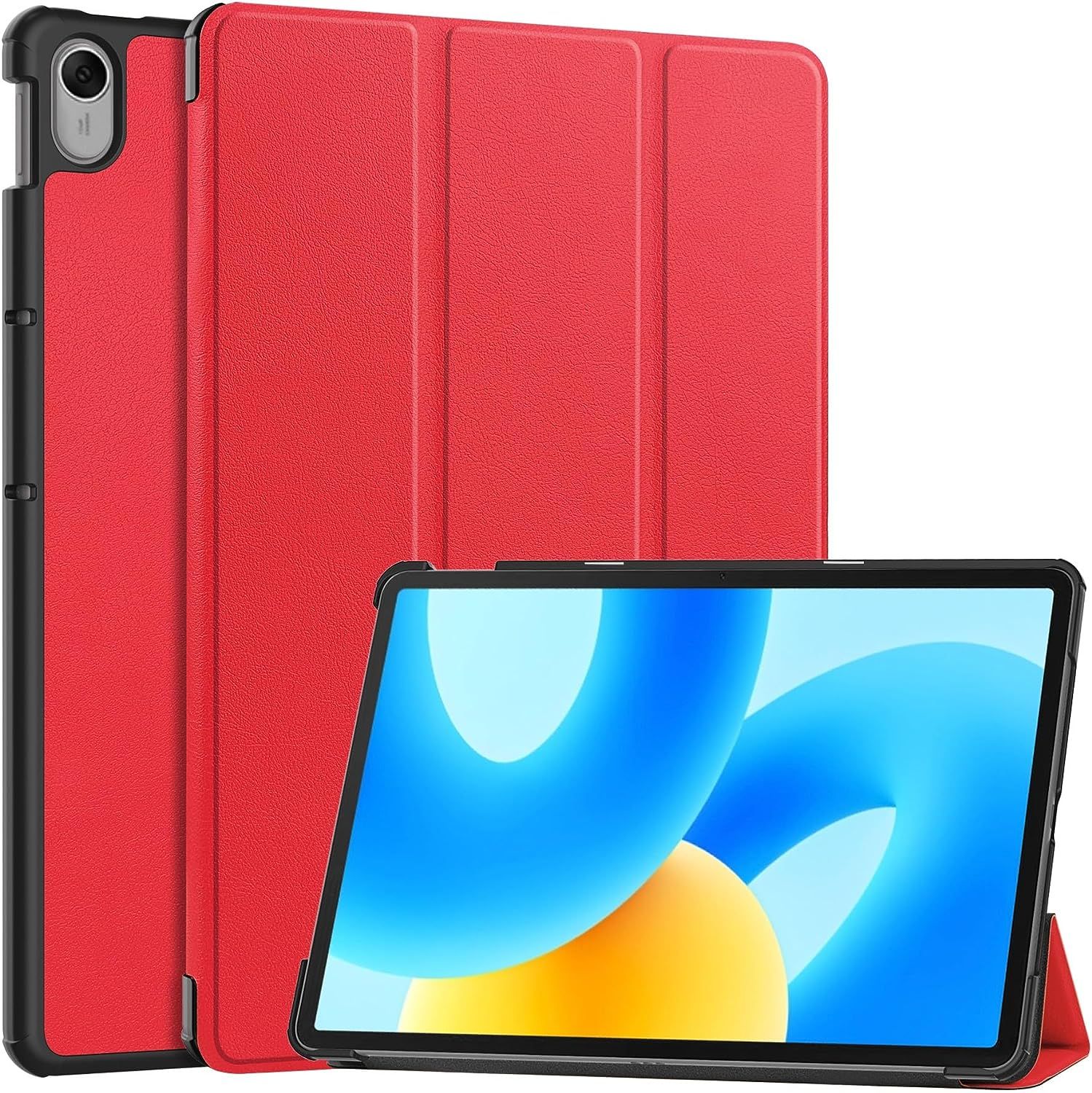 Складной флип-чехол из искусственной кожи для huawei MatePad 11.5 2023 BTK-W00 BTK-W09 Tri-Fold Smart Tablet Hard PC Stand Cover