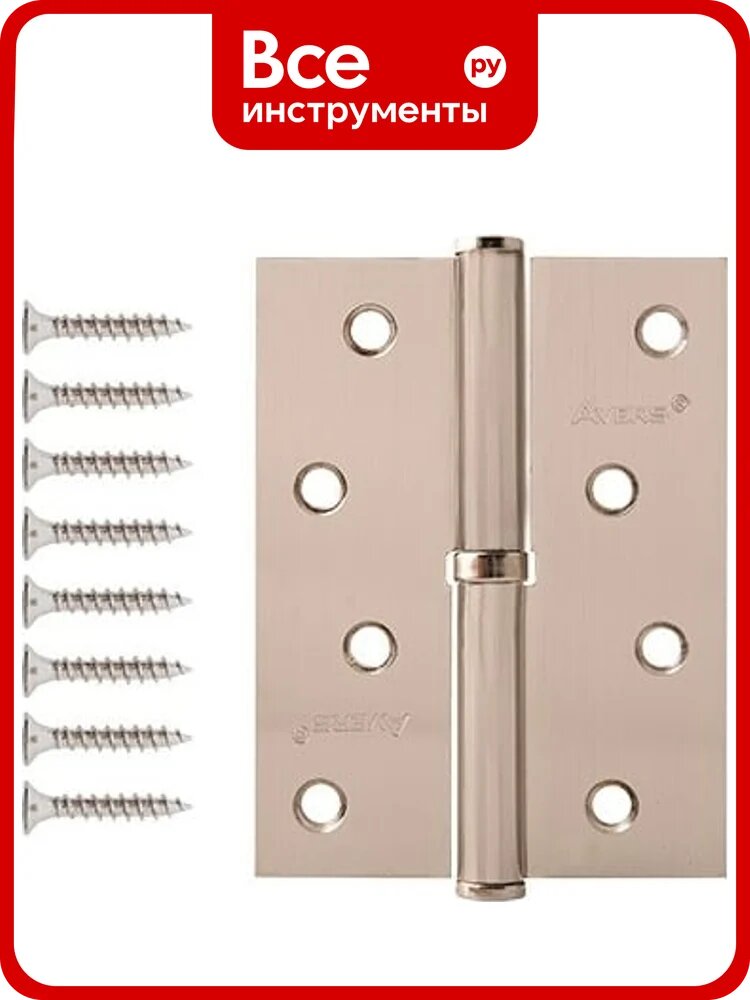 Врезная петля AVERS 100х75х2,5-B-NIS-L 30708
