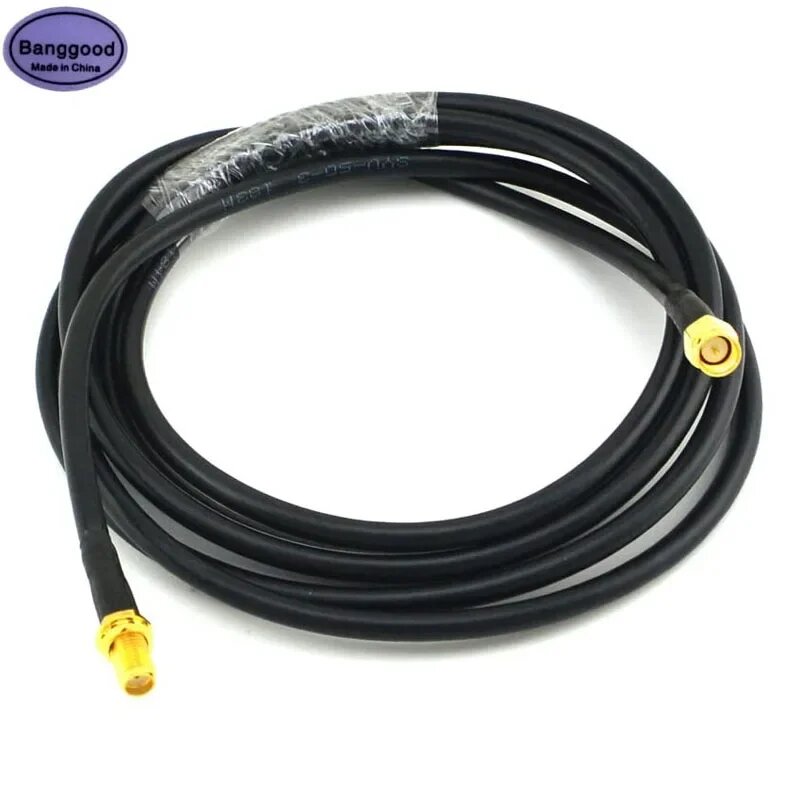 Удлинитель SMA Male - SMA Female RG58 BAOFENG 3m