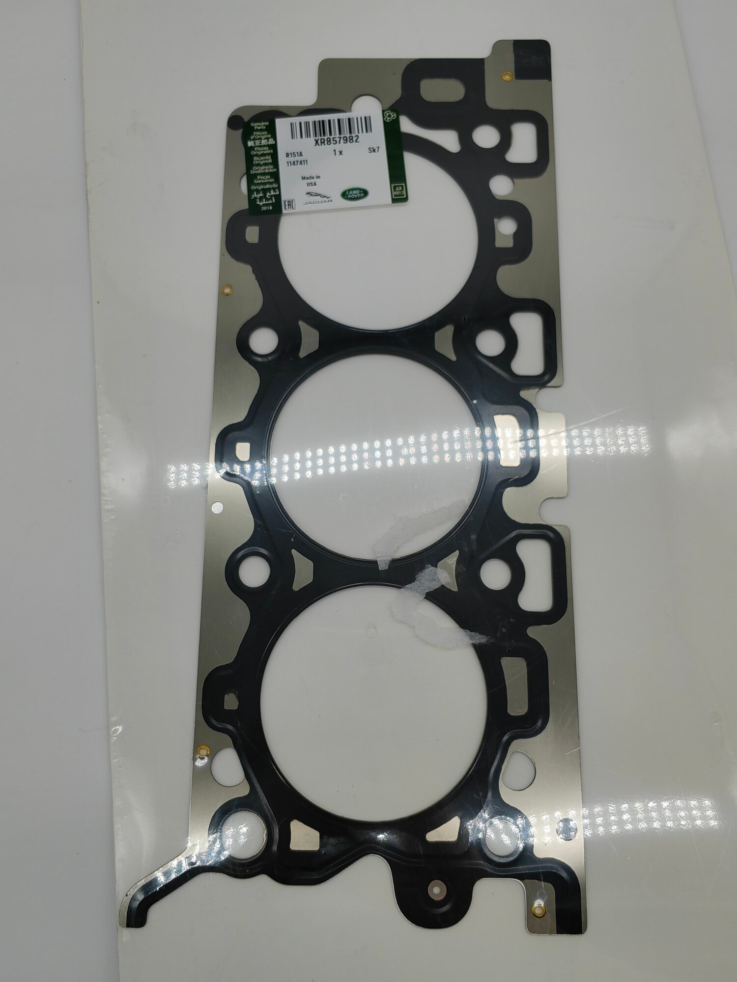 LAND ROVER Прокладка ГБЦ Jaguar арт. XR857982