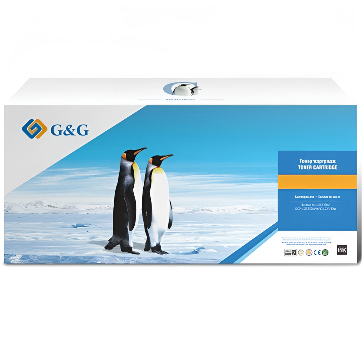 Картридж для Brother TN217Y жёлтый, G&ampG совместимый