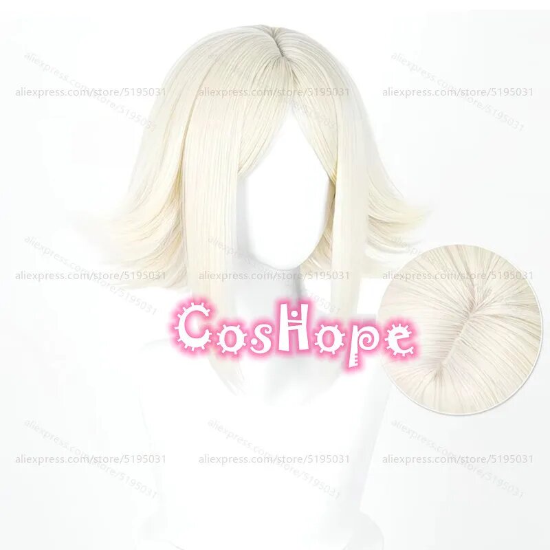 Косплей парик Eishia Stilza 35 см молочно-золотистый