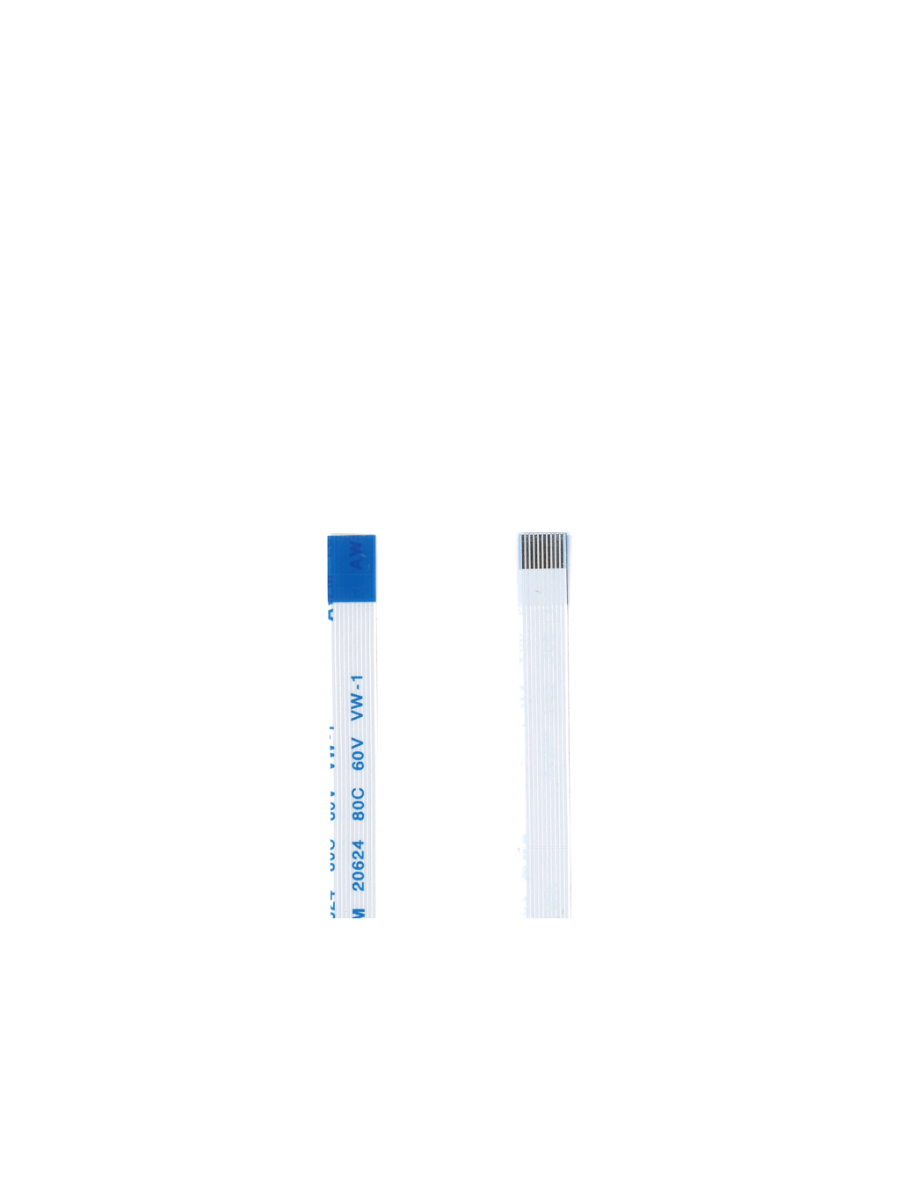 Шлейф 10 pin, 15 см, шаг 0.5 мм FFC, обратный Б