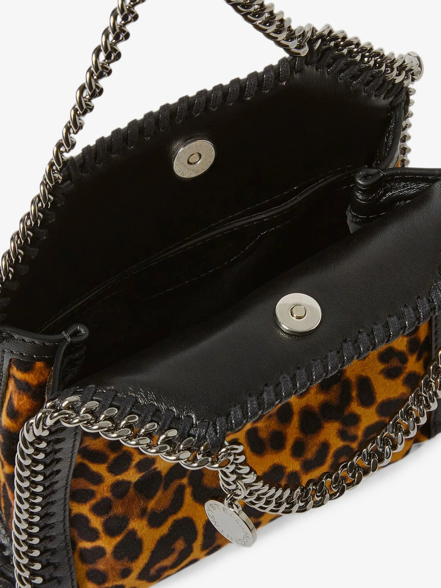 Сумка Stella McCartney Falabella tiny tote bag, коричневый — фото 1