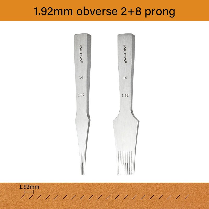 Пробойник для кожи WUTA 1.92mm 2+8 prong