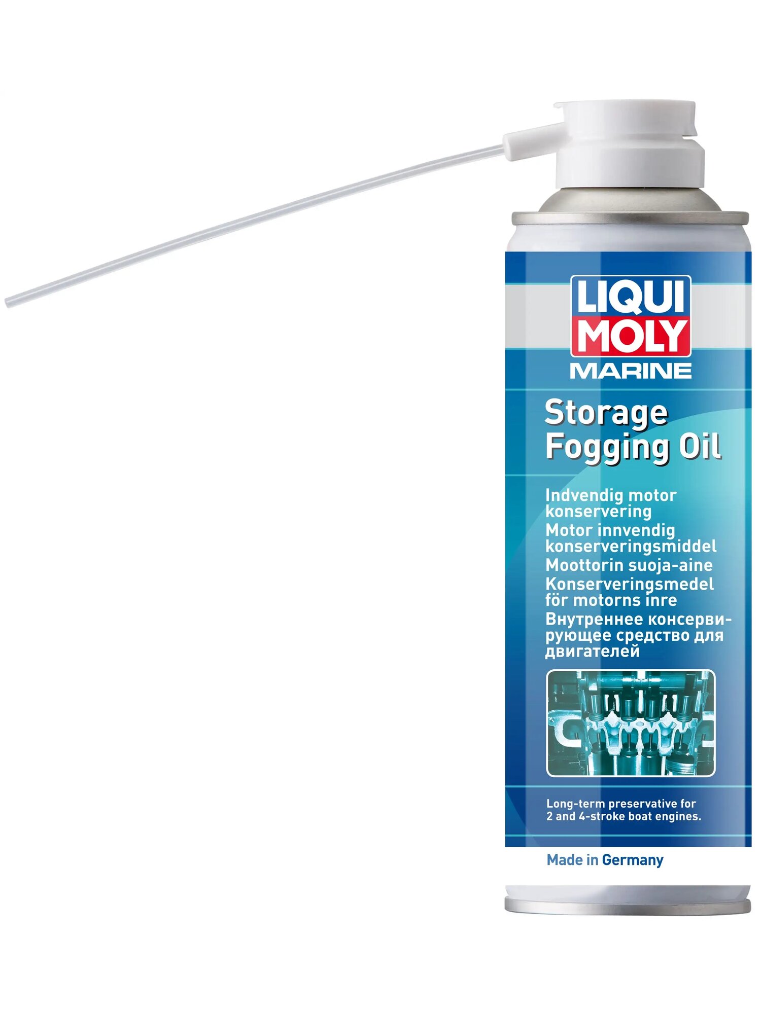 Внутренний консервант судового двигателя Liqui Moly Marine Storage Fogging Oil 0,3л