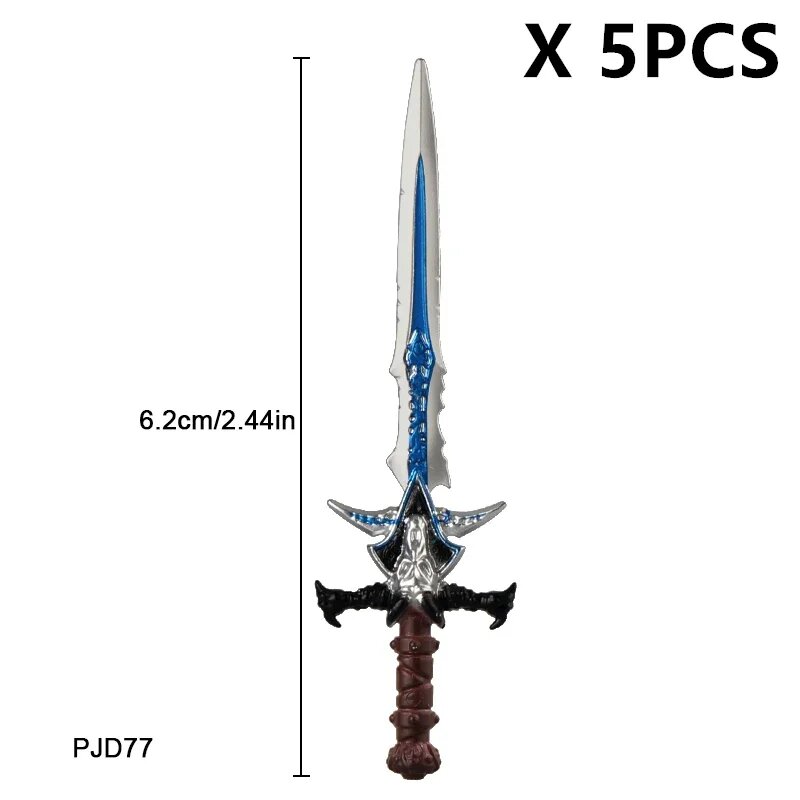 Конструктор Warcraft меч PJD77, 5 шт.