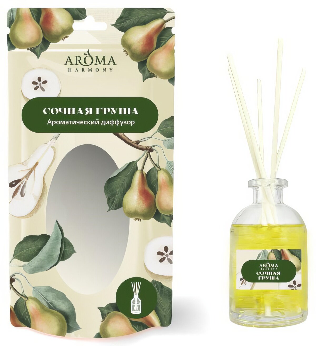 Ароматический диффузор Aroma Harmony Сочная груша 30 мл