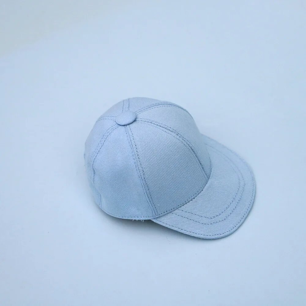 Кепка для кукол BJD, 8 цветов Голубой, Light Blue
