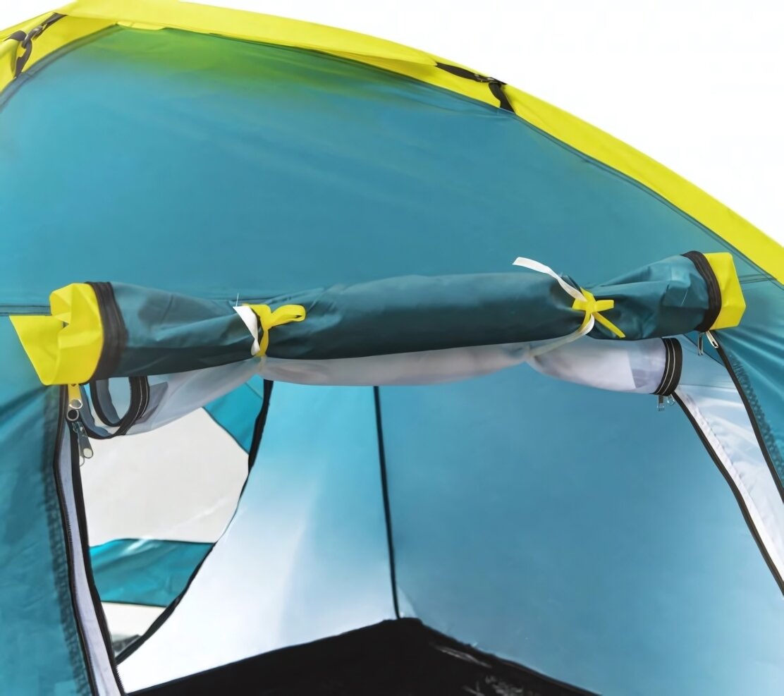 Палатка туристическая 3-местная Activemount 3, 210х240х130 см, водоотталкивающая