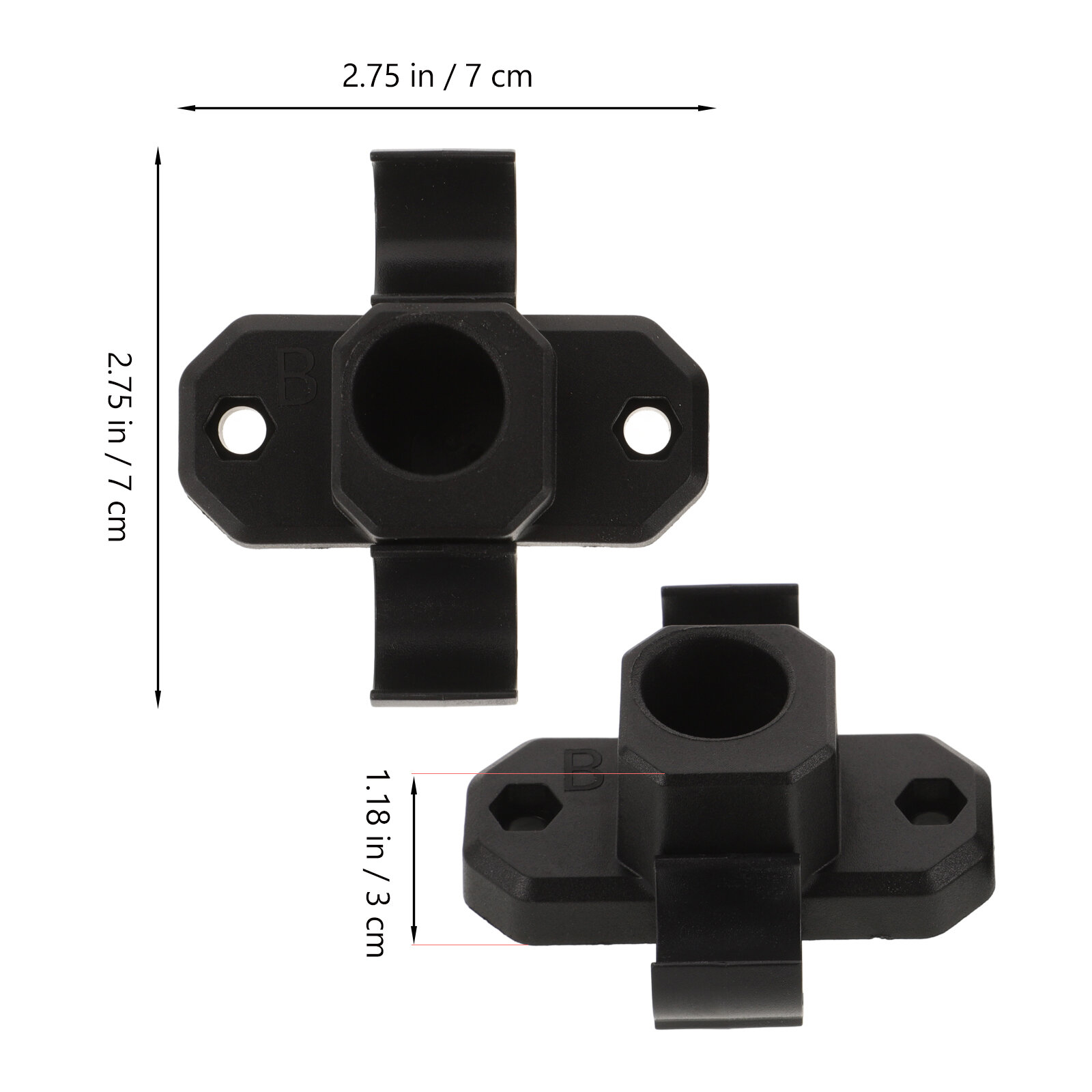 Крепление Для Мебельных Ног С Табуретом 4 Штуки 7.00X7.00X3.00Cm