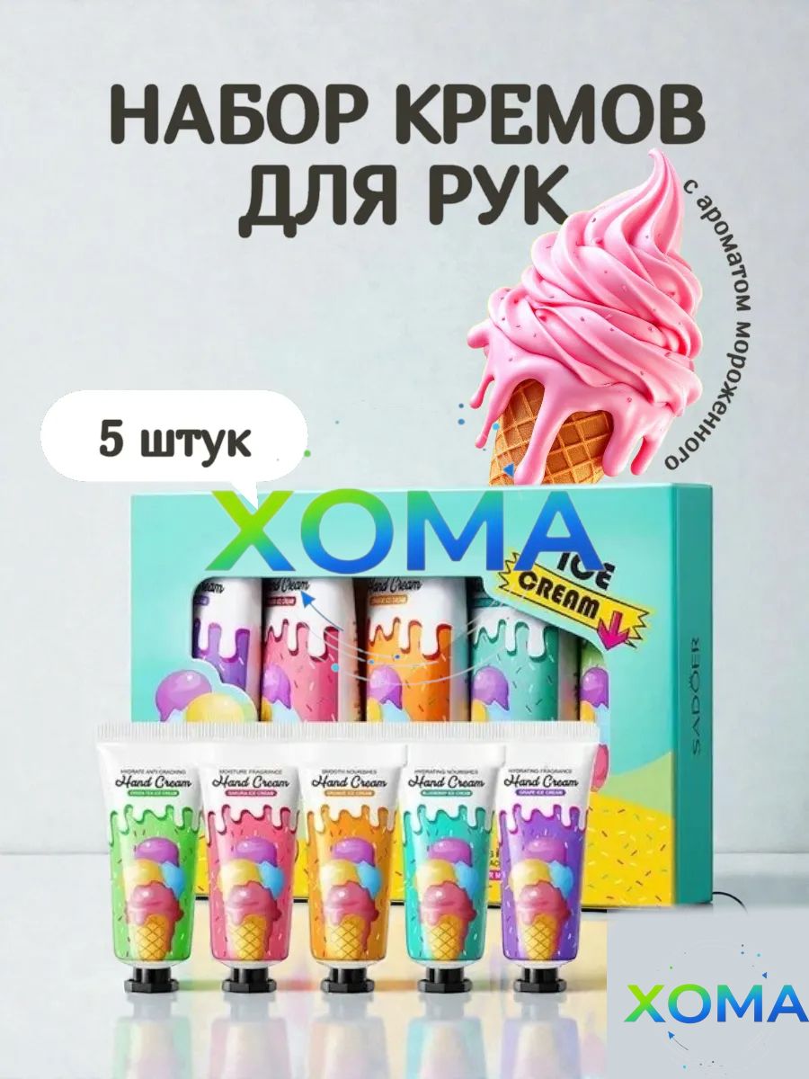 Набор парфюмированных кремов для рук