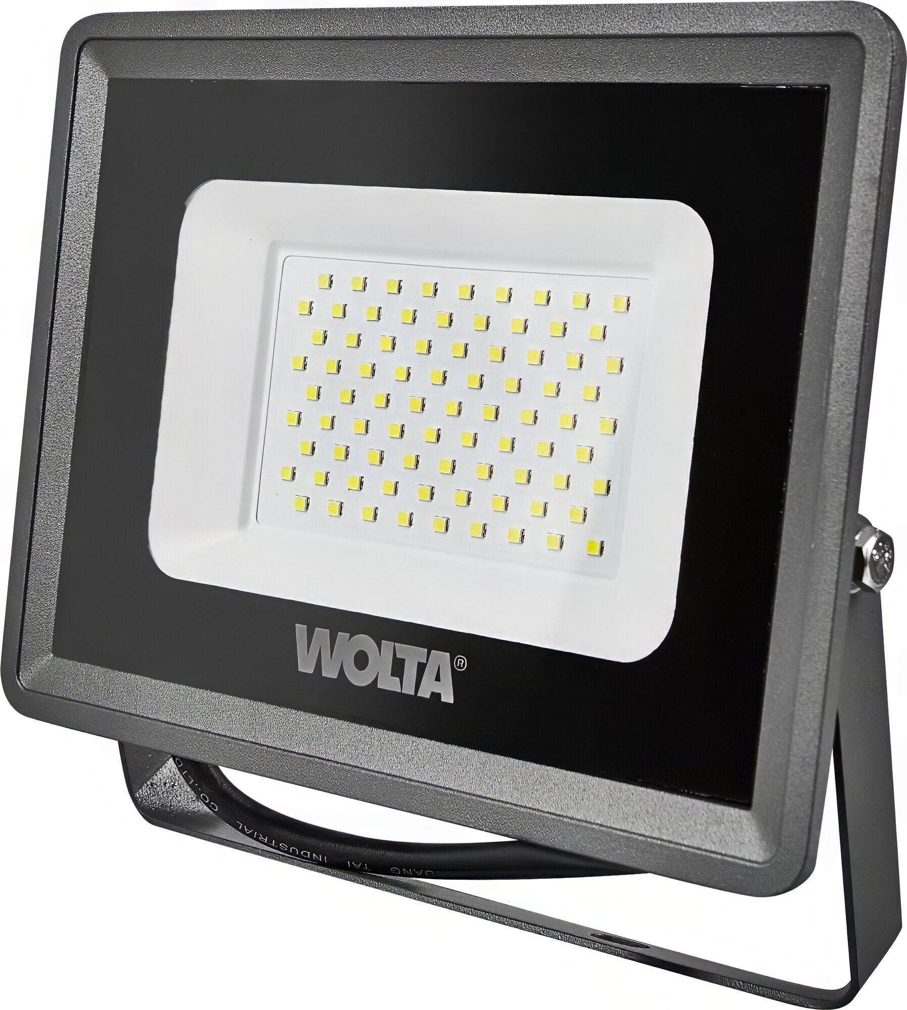 Прожектор светодиодный уличный Wolta WFL-70W/08 70 Вт 5700К IP65 нейтральный белый свет