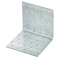 Угол крепежный монтажный сталь оцинкованная 100x100x2.5x100 мм
