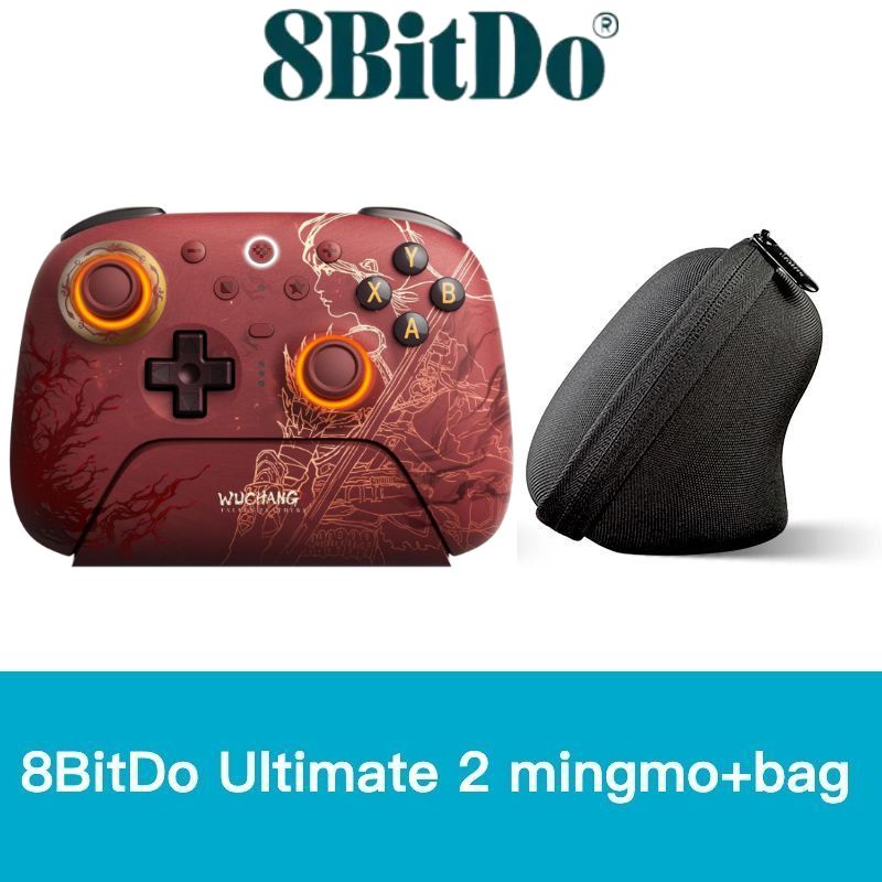 8BitDo Ultimate 2 WUCHANG Джойстик TMR и триггерный контроллер с эффектом Холла с зарядной док-станцией для ПК, Windows, Android