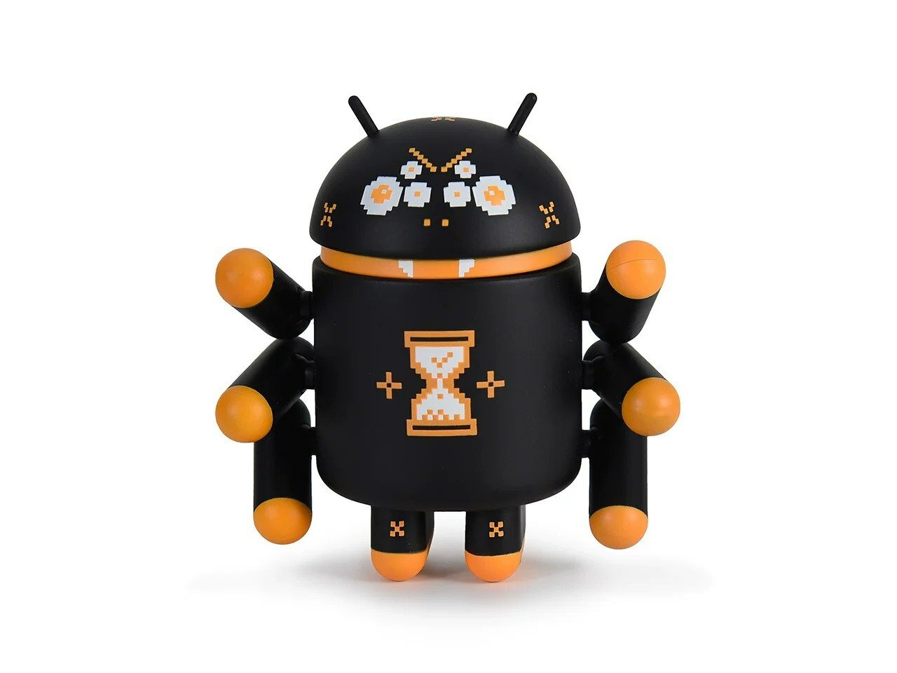 Android Mini Collectible Figure Special Edition Halloween робот коллекционный, хеллоуин, черный паук (Web Crawler)