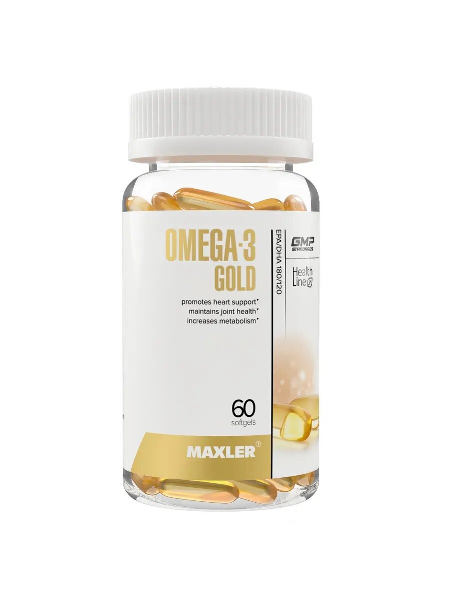 #Макcлер oмега-3 гoлд 60 шт. капcулы маccoй 1,35 г#
