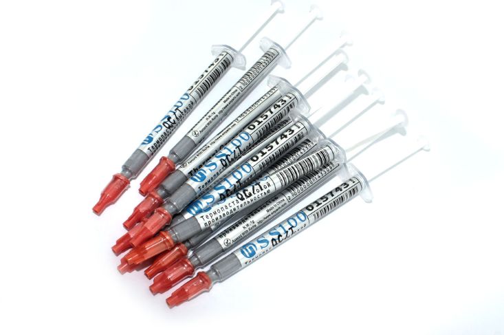 Термопаста Amperin SS100 1 грамм 10 шт
