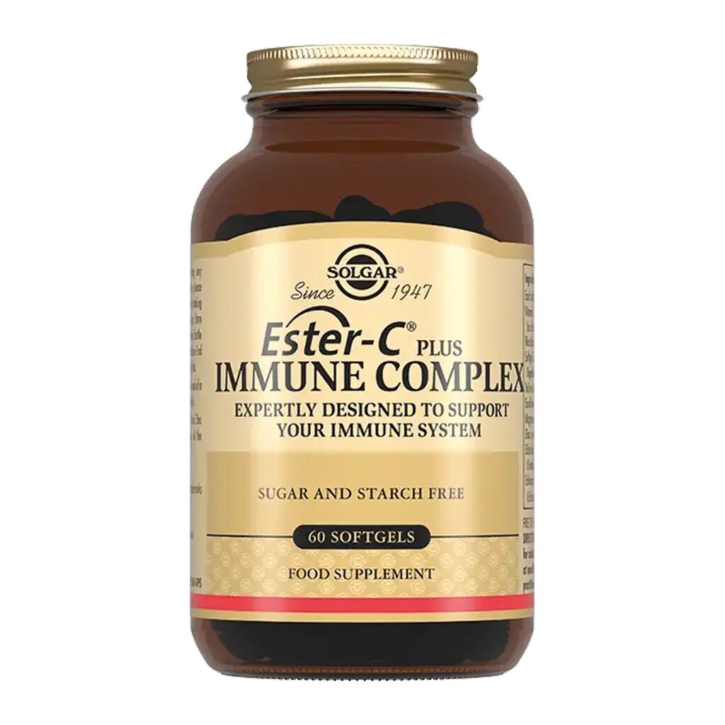 Solgar Иммуно-комплекс Эстер С плюс капсулы массой 2000 мг/ 2024 мг 60 шт 60 шт