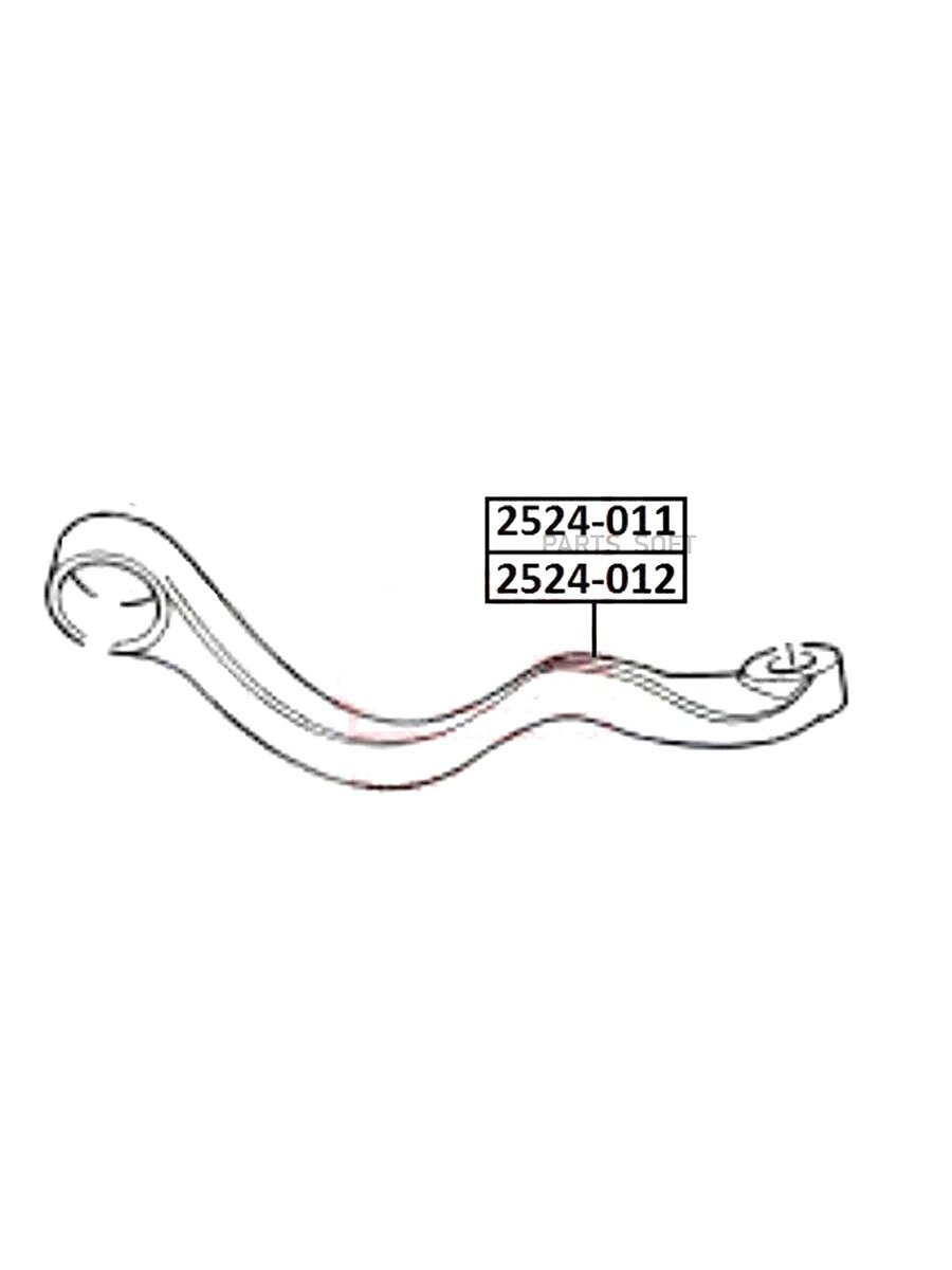 ASVA 2524012 2524-012 Рычаг