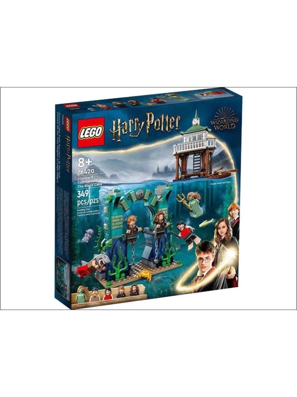 LEGO 76420 принадлежит к серии Гарри Поттер и называется Трёхволшебнический турнир: Чёрное озеро.