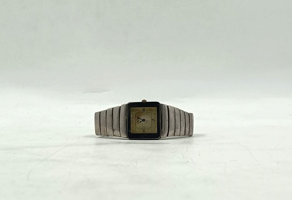 Часы наручные Rado Diastar Sintra Quartz винтаж, металлический интегрированный браслет