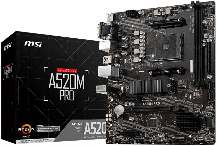 MSI AM4 A520M Pro