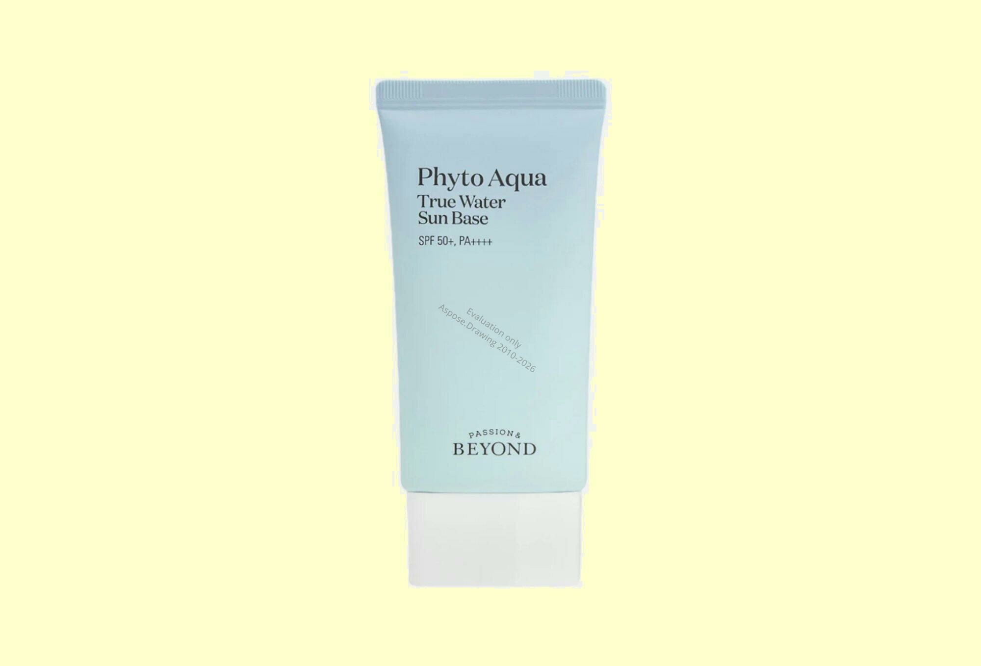 Солнцезащитная база под макияж SPF 50+ PA++++ Phyto Aqua True Water Sun Base, 50 мл