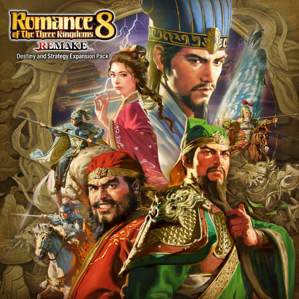 Дополнение ROMANCE OF THE THREE KINGDOMS 8 REMAKE: Destiny and Strategy Expansion Pack, цифровое издание PlayStation 4 и PlayStation 5, регион Индонезия / код пополнения баланса